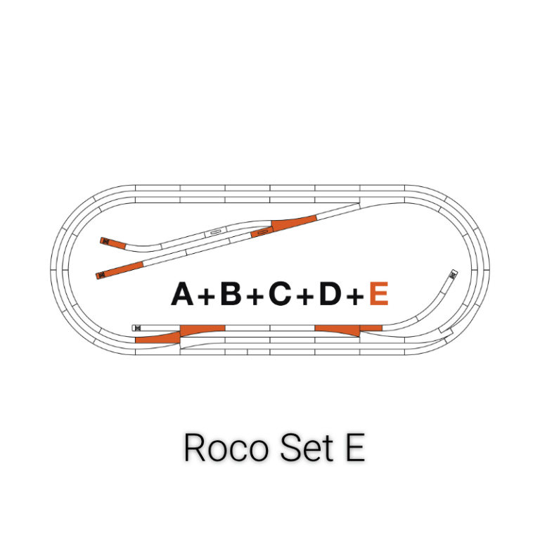 Roco 42023 Track Set E ROCO-LINE | HO - Winrailway